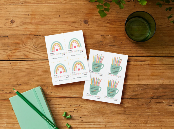 Teacher Appreciation Day Cards - Your Modern Family Shop