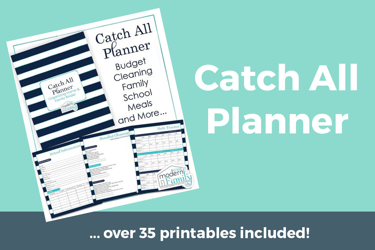 Catch All Planner - Your Modern Family Shop